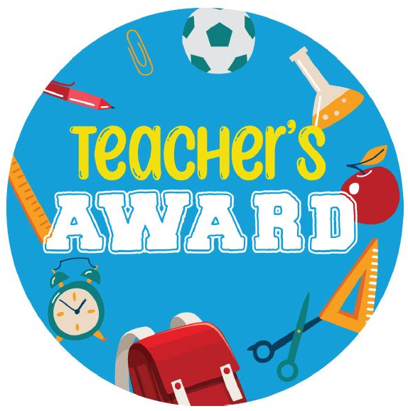 #590 Teachers Award Stickers – School Merit Solutions