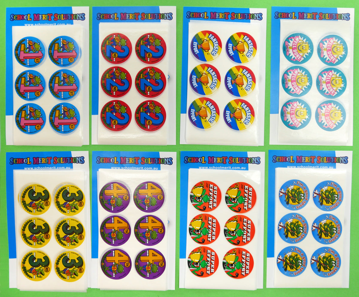 Sports Day Sticker Pack – School Merit Solutions